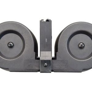 AR-15 / M16 100 Round Dual Drum Magazine .223/5.56 Reinforced Feed Lips