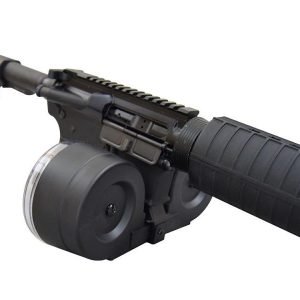 AR-15 / M16 100 Round Dual Drum Magazine .223/5.56 Reinforced Feed Lips