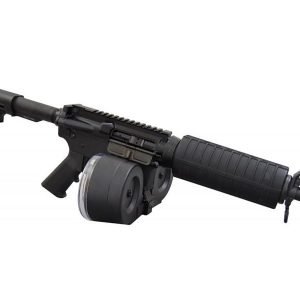 AR-15 / M16 100 Round Dual Drum Magazine .223/5.56 Reinforced Feed Lips