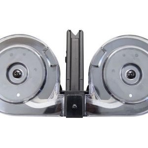 AR-15 / M16 100 Round Dual Drum Magazine .223/5.56 Reinforced Feed Lips