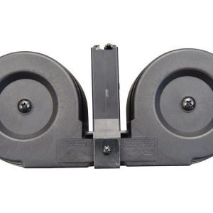 AR-15 / M16 100 Round Dual Drum Magazine .223/5.56 Reinforced Feed Lips